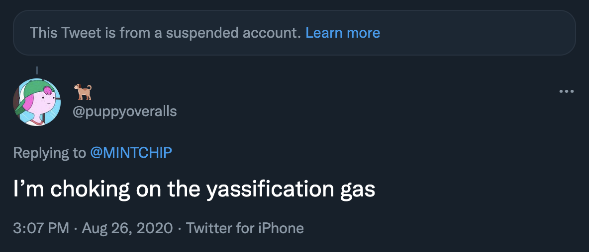 Yassification tweet | Yassification | Know Your Meme