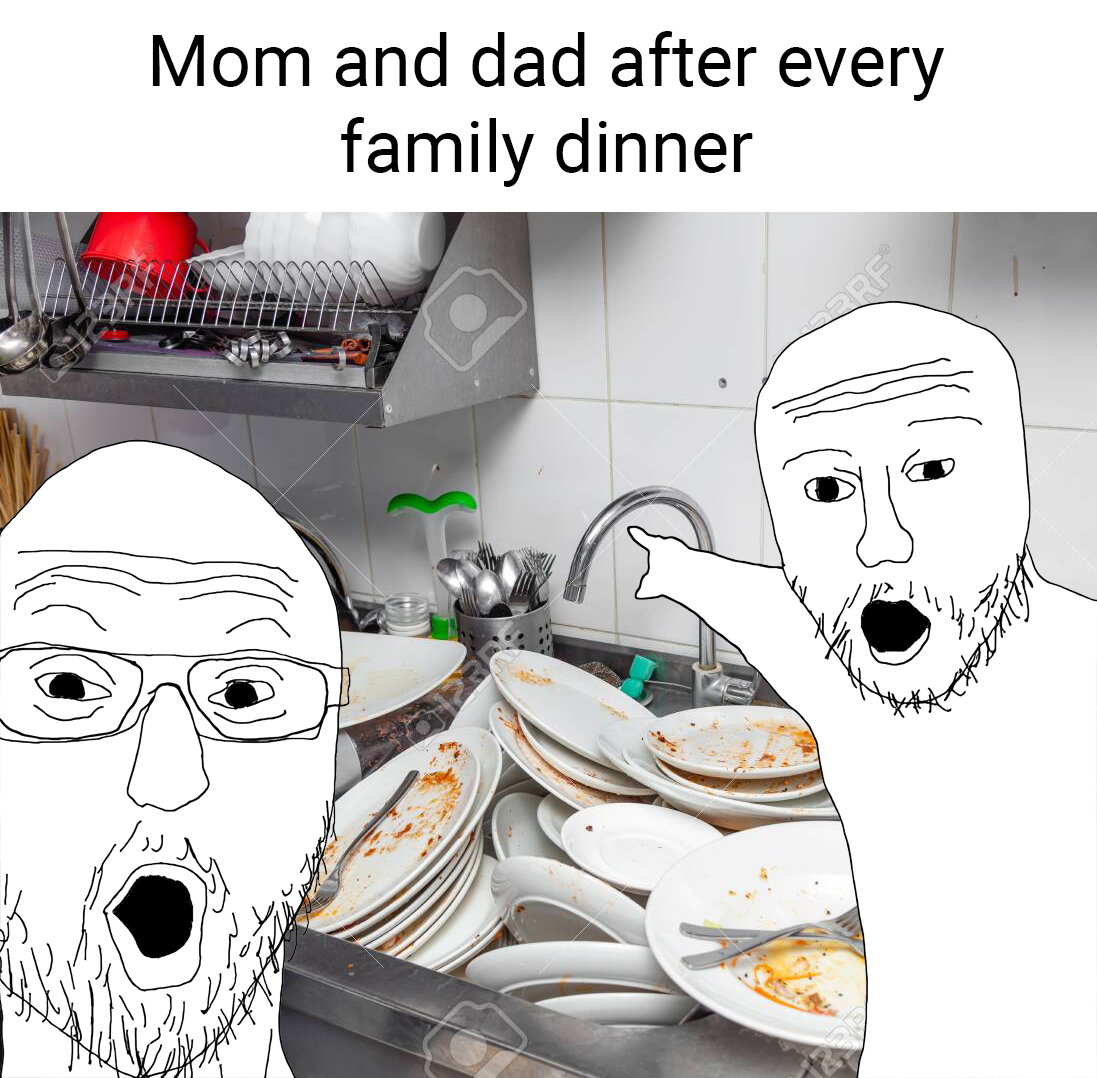 Guess Who Is Going to Clean All That Soy? | Two Soyjaks Pointing | Know ...