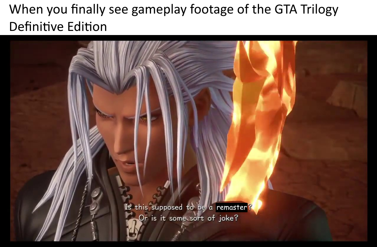 Is this supposed to be a remaster? Or is it some sort of joke? | Grand ...