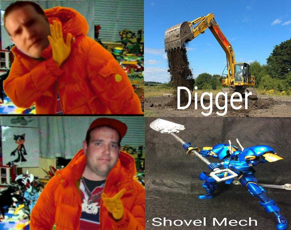 Freaking Shovel Mech!! | Chris-Chan / CWC / Christine Weston Chandler ...