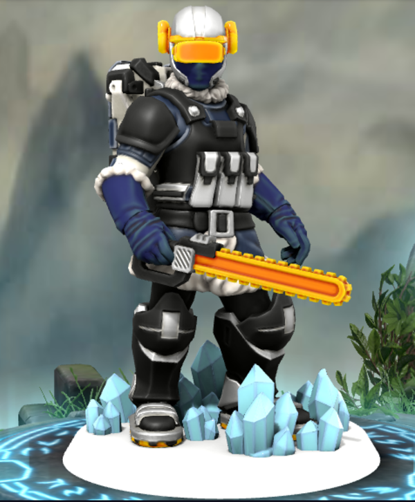OTC HeroForge | Orange Transparent Chainsaw | Know Your Meme