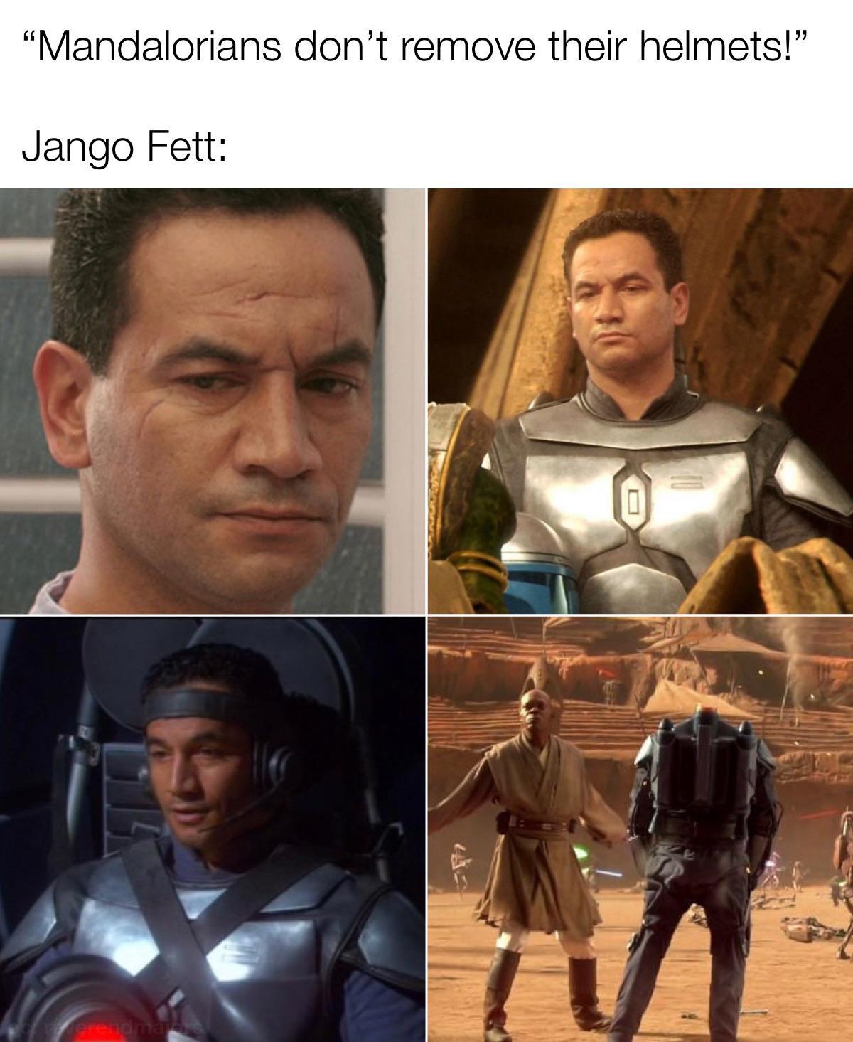 There Is More Than One Way To Take Your Helmet Off r PrequelMemes there-is-more-than-one-way-to-take-your-helmet-off-r-prequelmemes