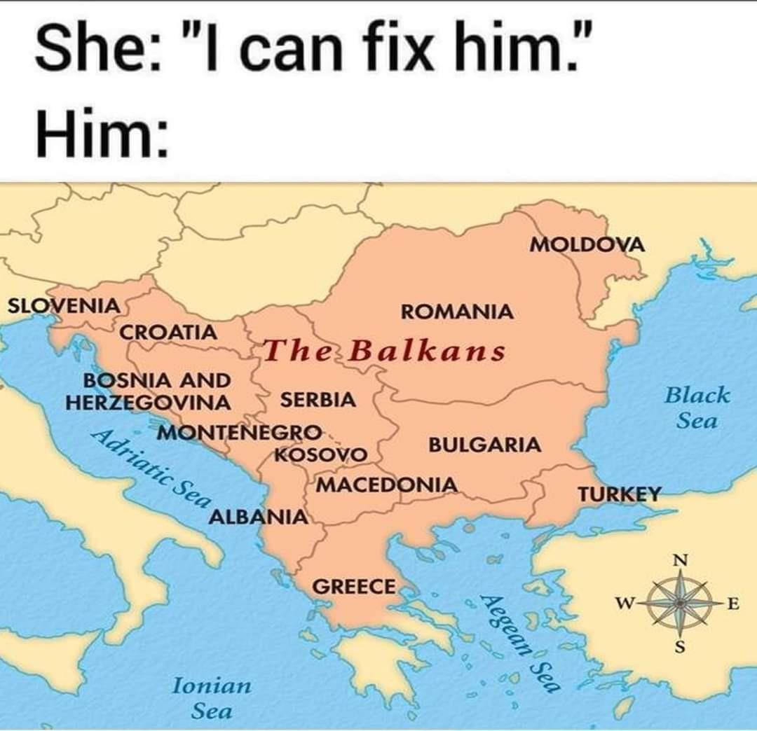 Cope with that subhuman westernoid | /r/2balkan4you/top/ | Balkan Memes ...