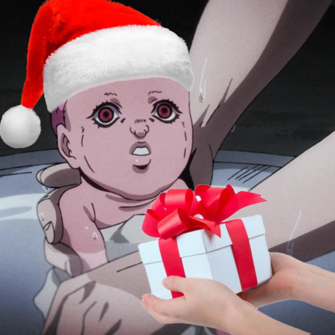 Baby Doppio's first Christmas | /r/ShitPostCrusaders/ | JoJo's Bizarre ...