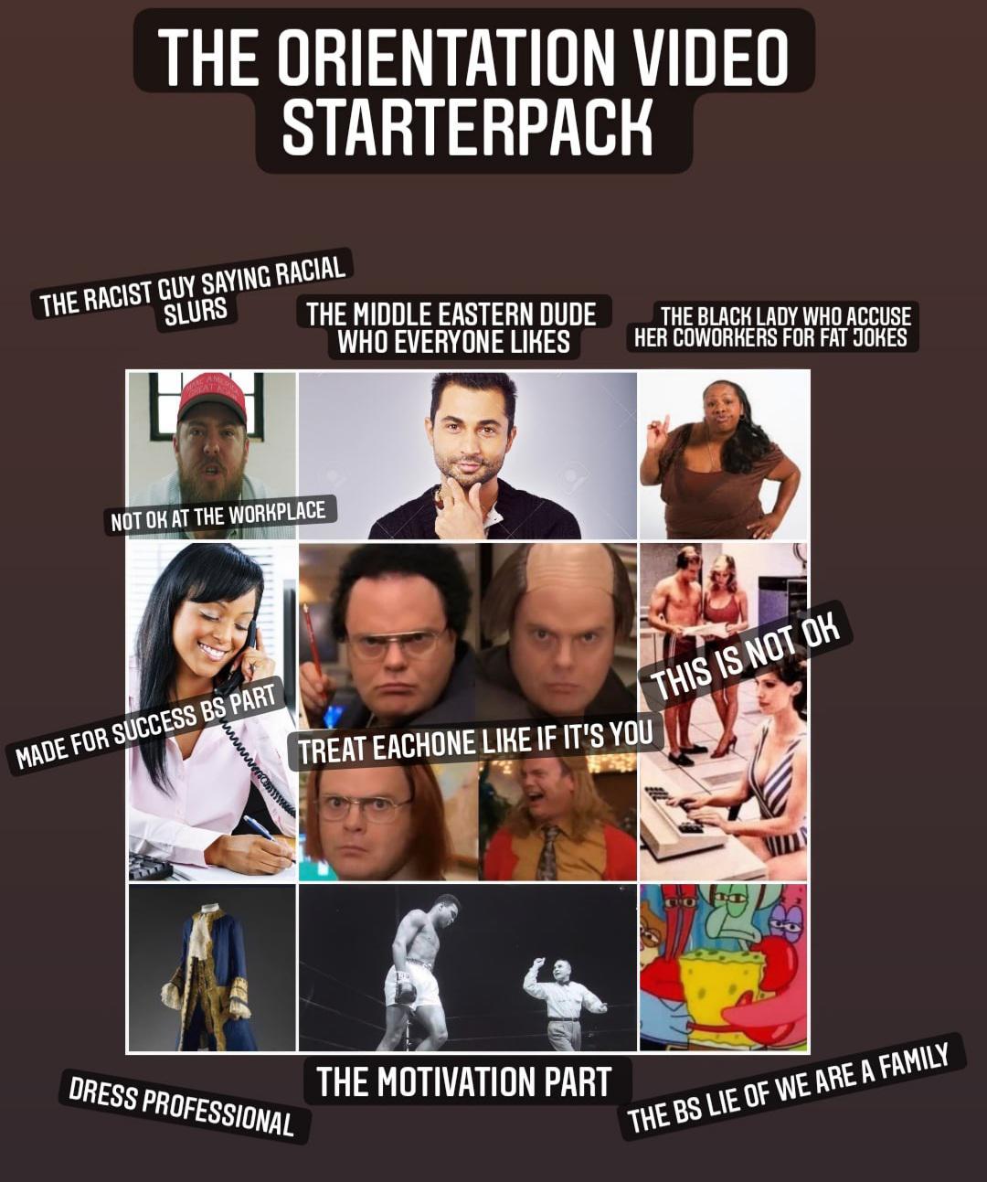 The orientation video starterpack | /r/starterpacks | Starter Packs ...