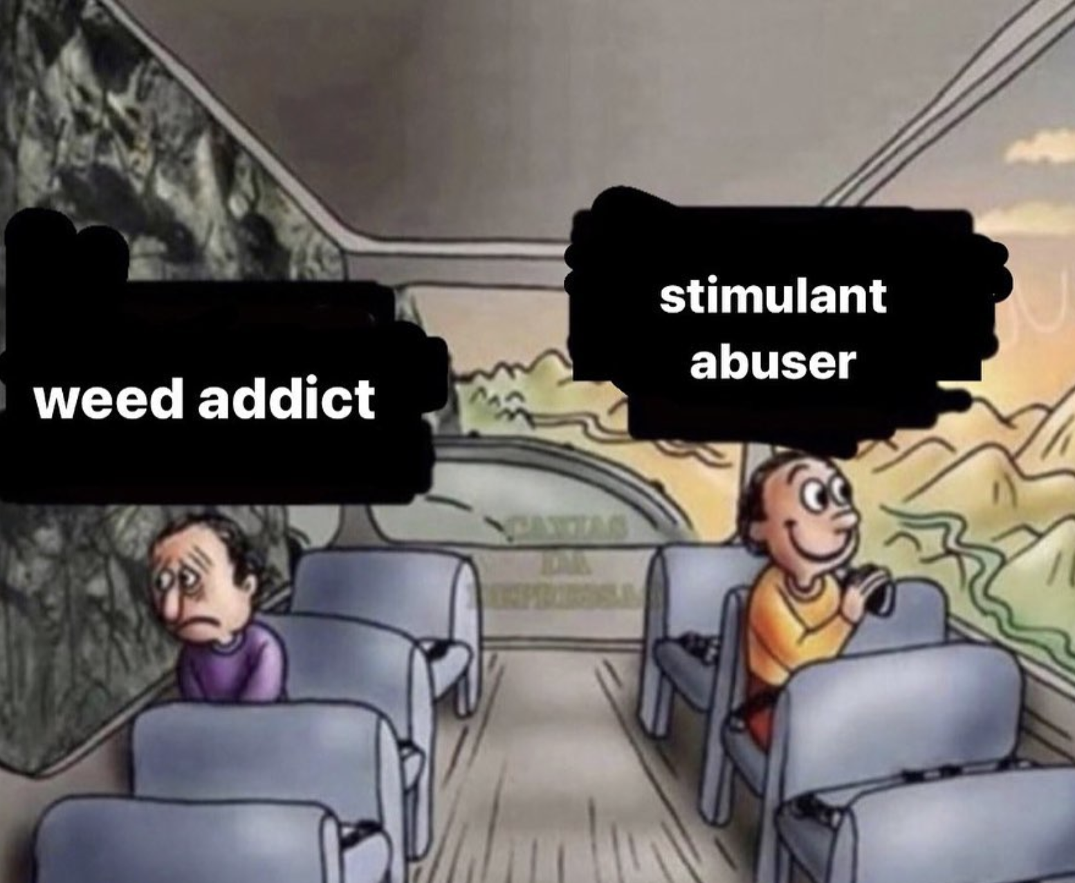 Two Guys On A Bus Meme | Two Guys On A Bus | Know Your Meme