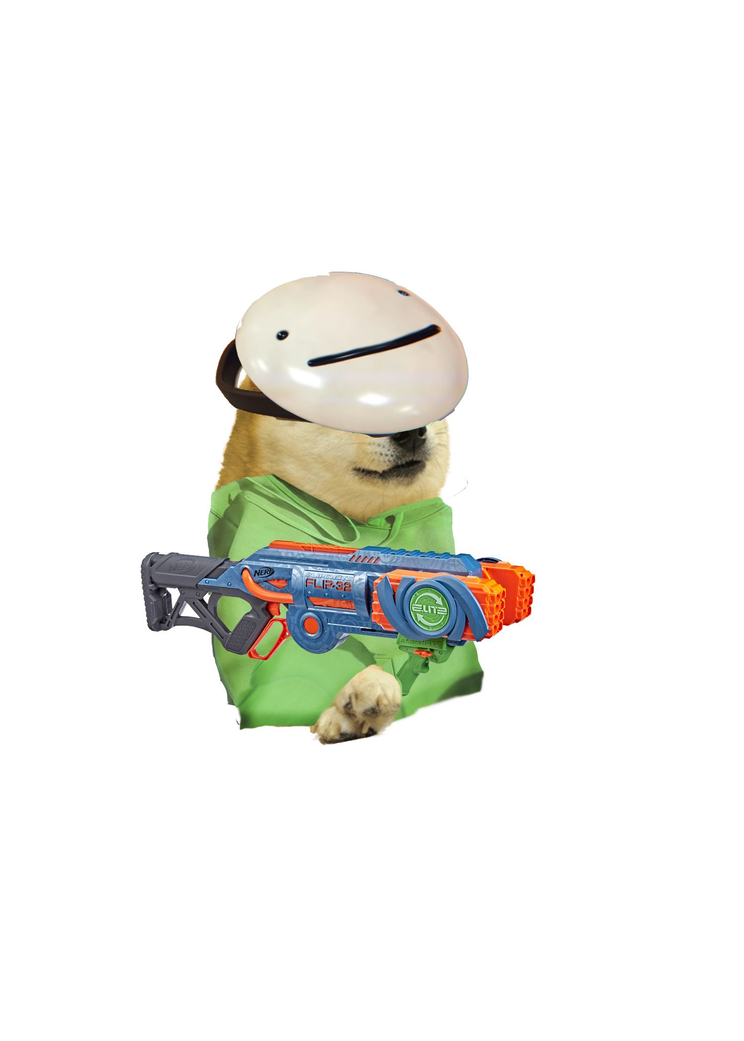 Le Mask has arrived (I forgot to export it without the gun I'll post ...