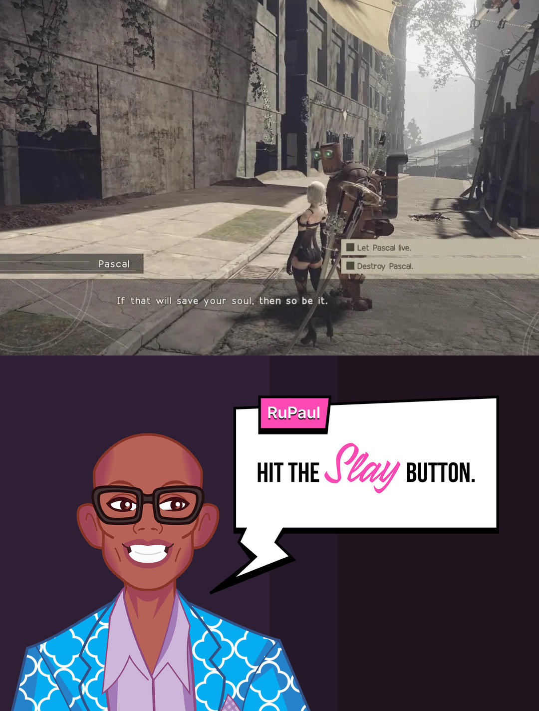 You'll get Ending Z | Hit The Slay Button | Know Your Meme