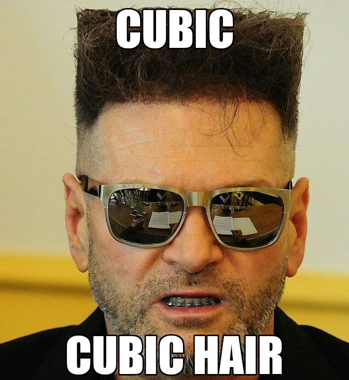 use the word "cubic" in a sentence | /r/okbuddyretard | OkBuddyRetard ...
