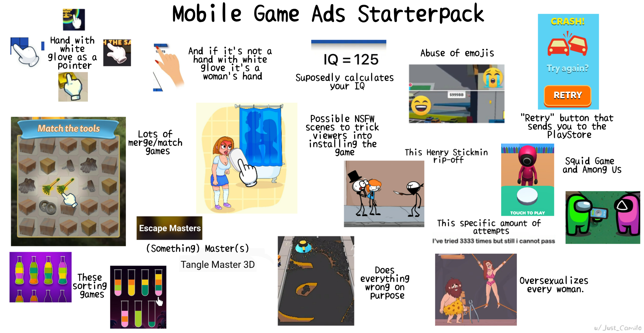 Mobile Game Ads Starterpack | /r/starterpacks | Starter Packs | Know ...