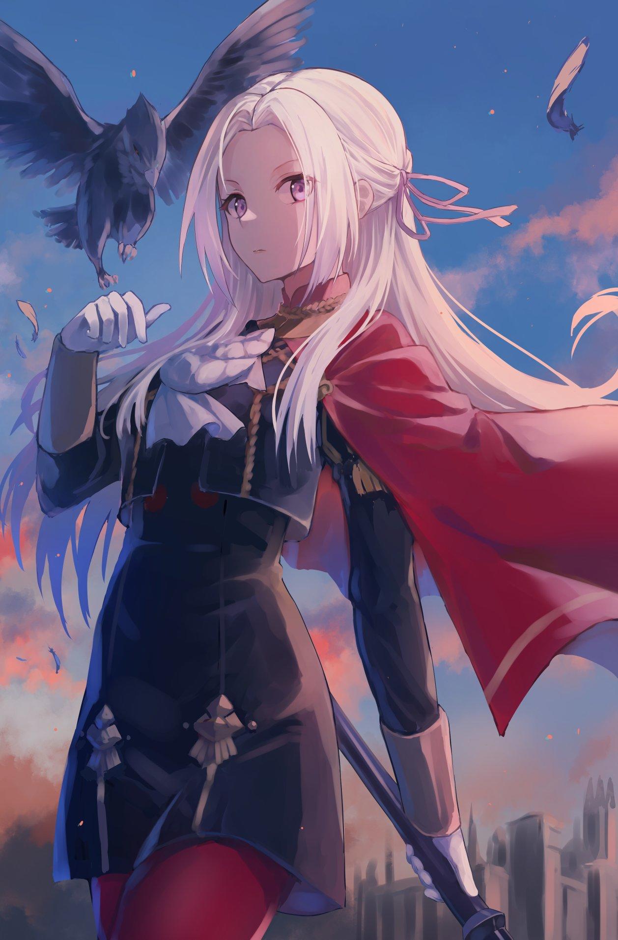 Edelgard of the Black Eagles | Fire Emblem: Three Houses | Know Your Meme