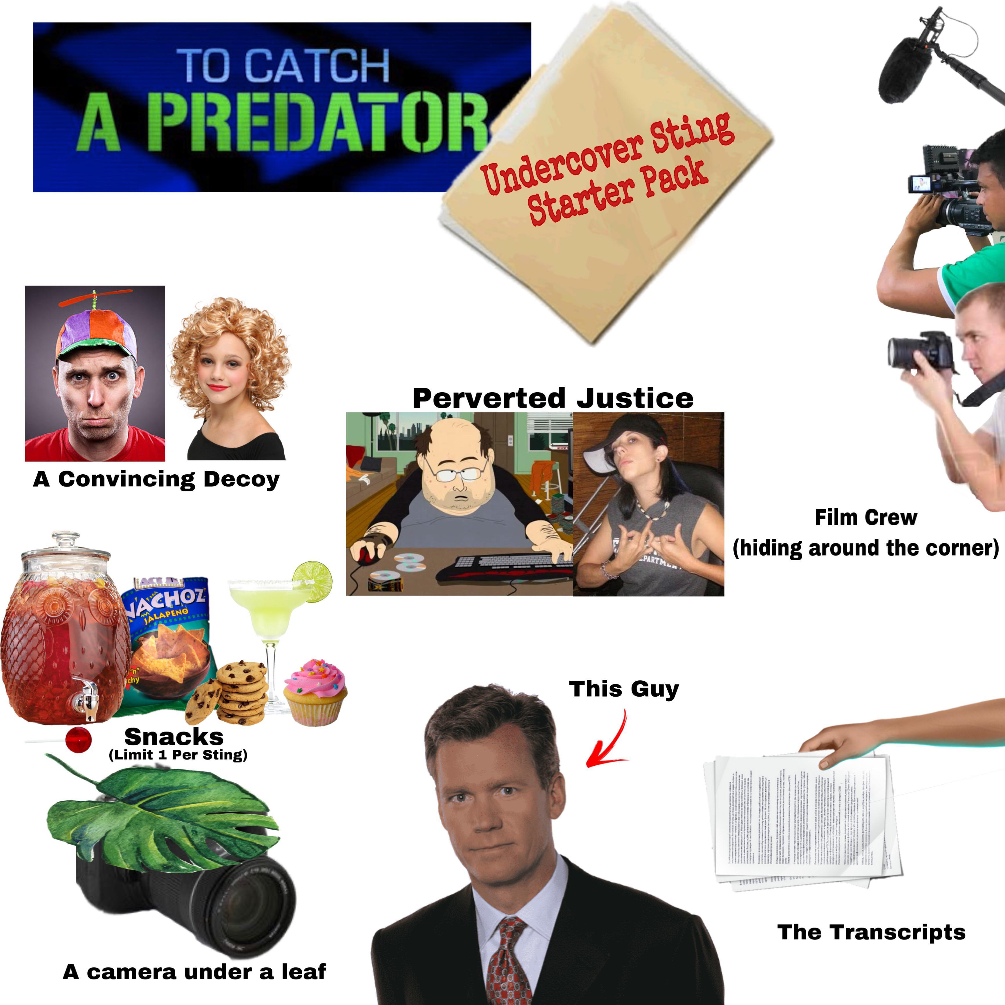 TCaP Undercover Sting Starter Pack | /r/starterpacks | Starter Packs ...
