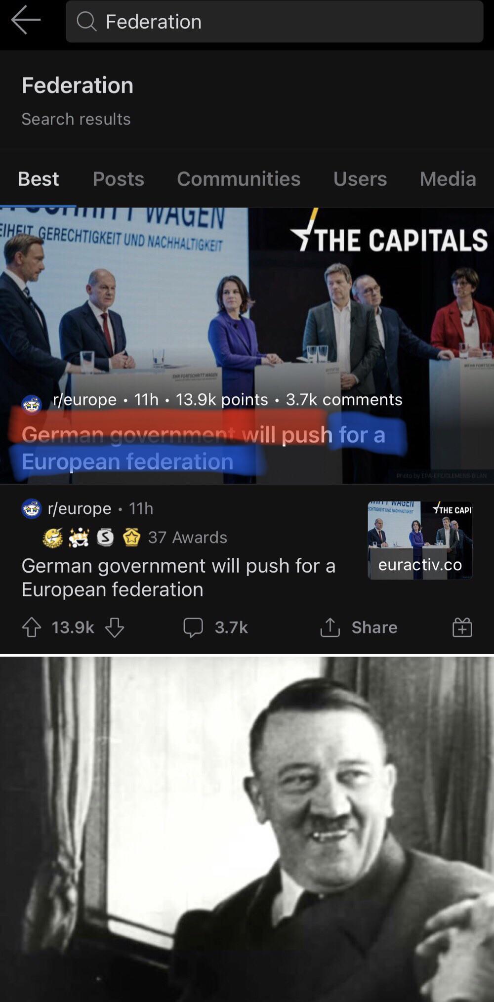 Germany you’re not gonna like… you know… do that thing again right ...