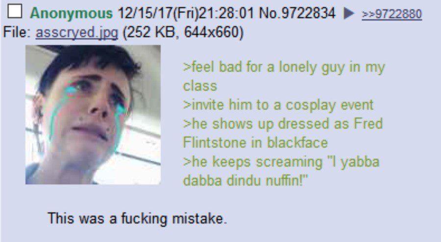 anon dindu nuffin | /r/Greentext | Greentext Stories | Know Your Meme
