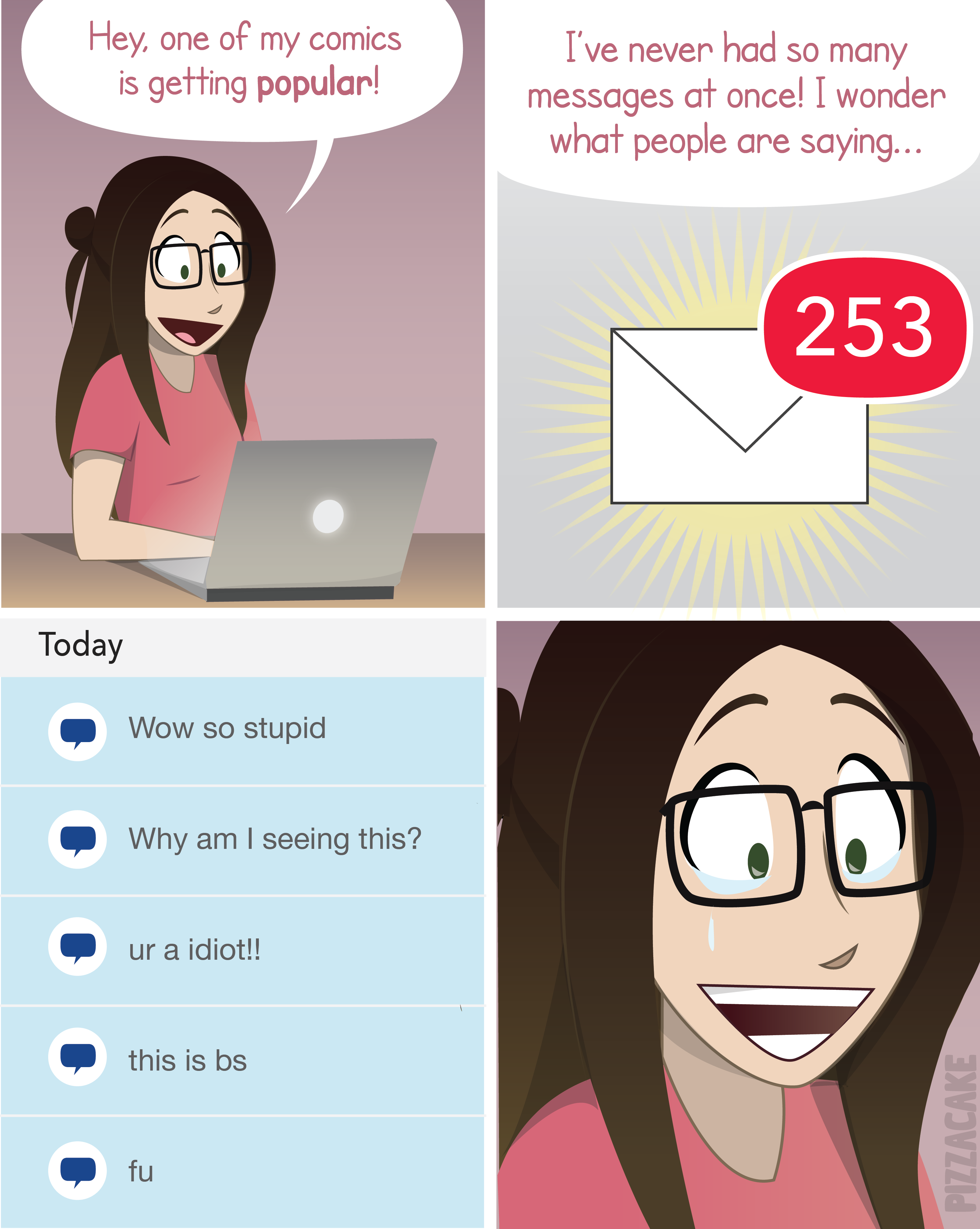 "Hey, one of my comics is getting popular!" | Webcomics | Know Your Meme