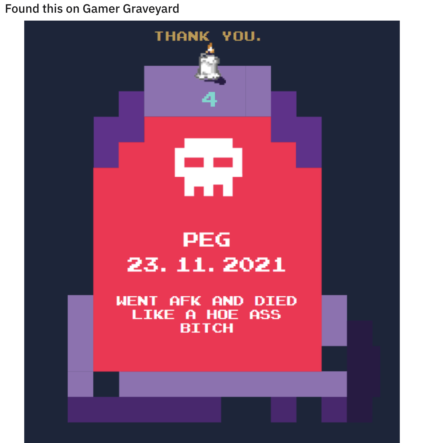 Gamer Graveyard meme | Gamer Graveyard | Know Your Meme