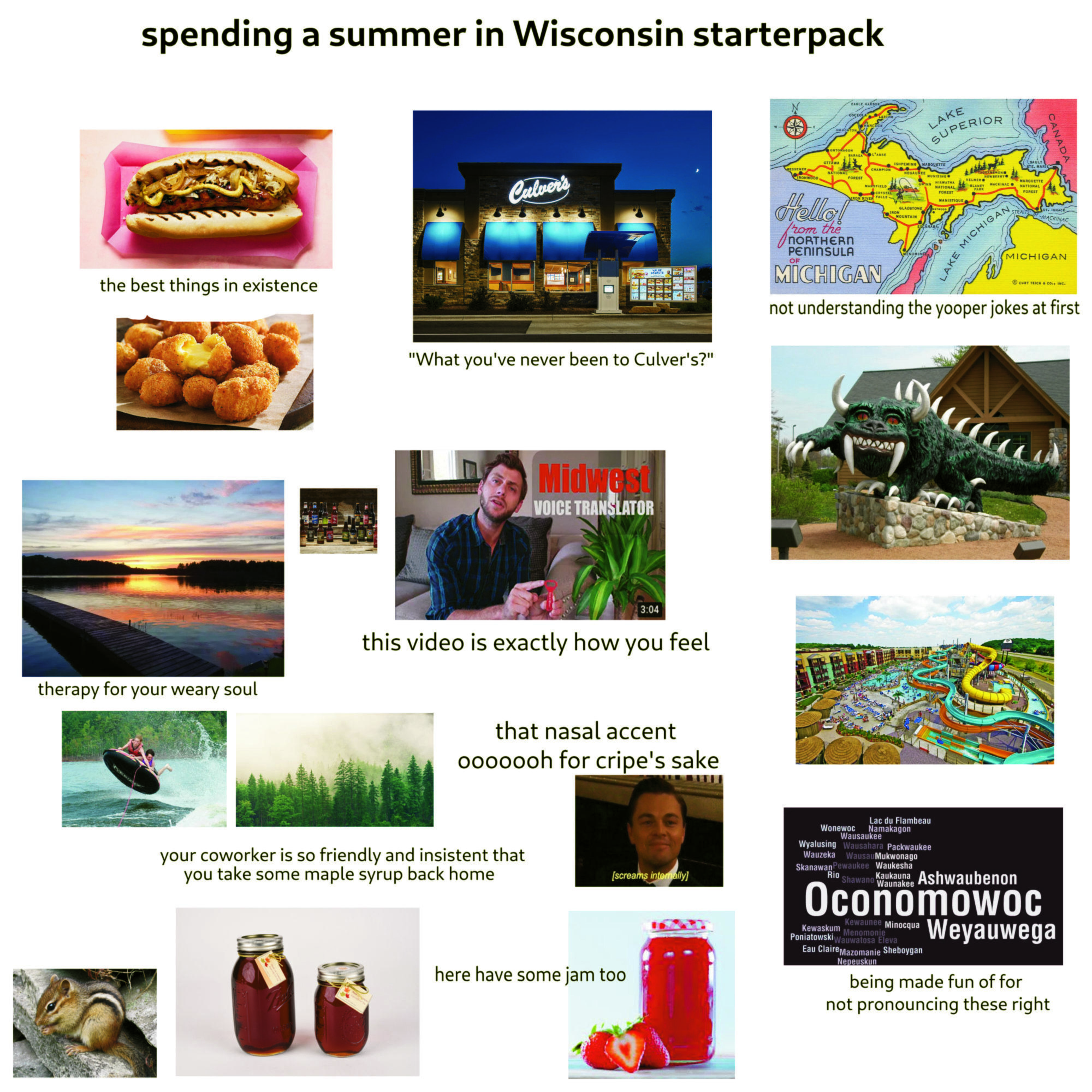 spending a summer in Wisconsin starterpack | /r/starterpacks | Starter ...