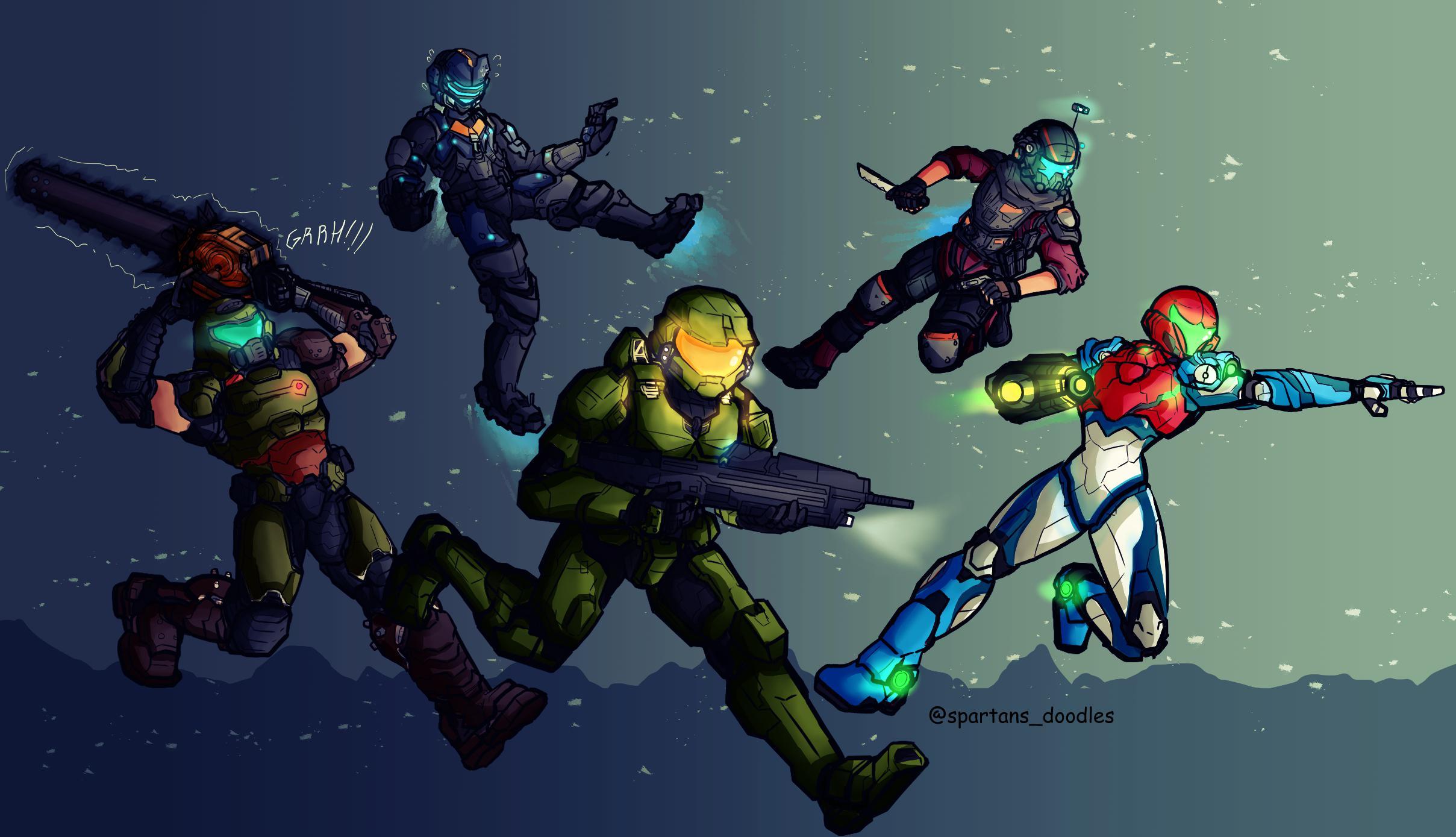 The Gang heading into action! | Gaming | Know Your Meme