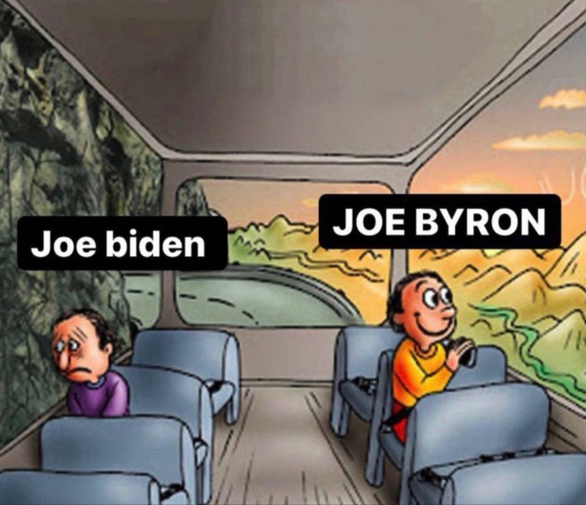 Joe Biden vs. Joe Byron | Joe Byron | Know Your Meme