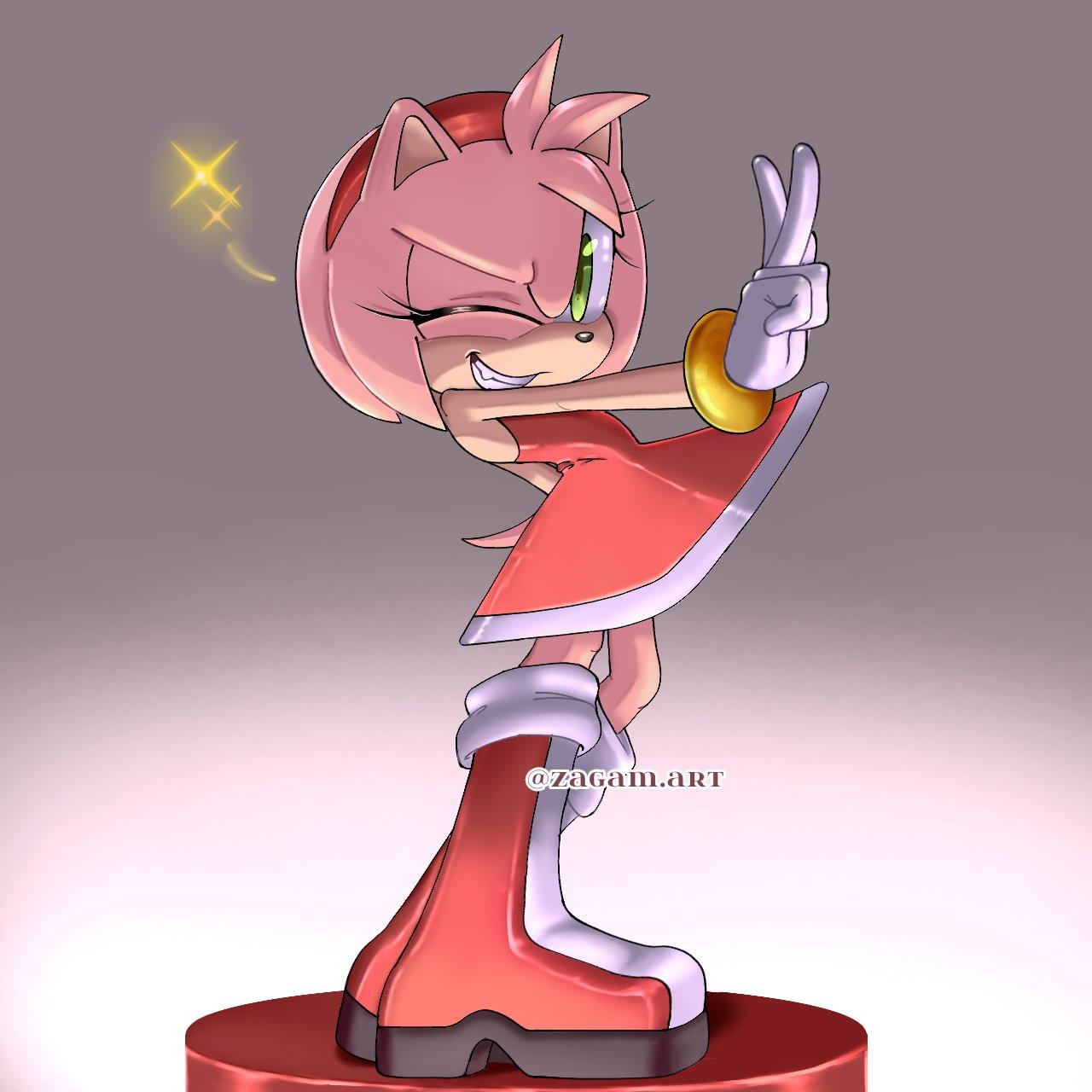 Amy Rose | Sonic the Hedgehog | Know Your Meme