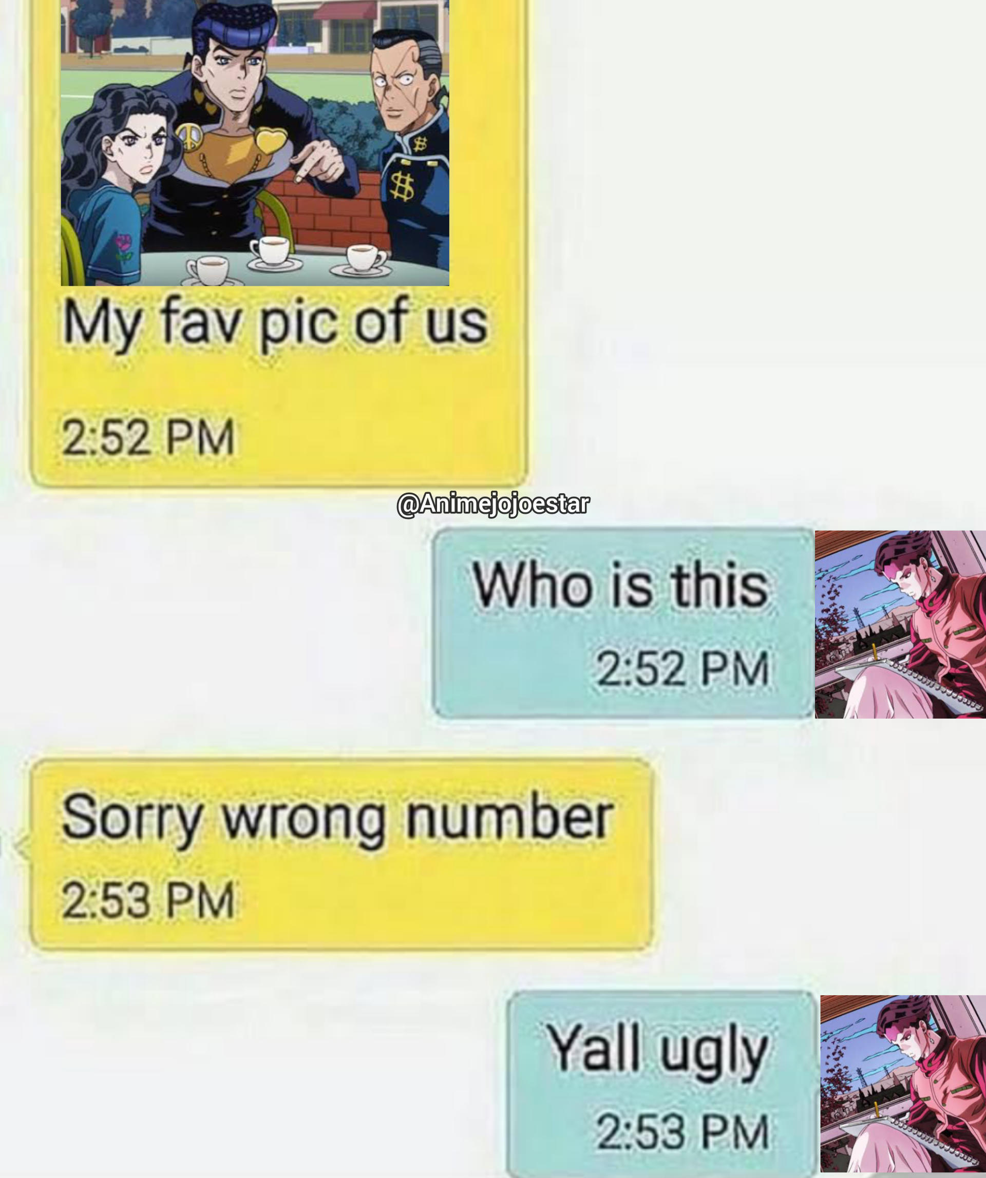 Stfu Rohan, Josuke looks better than you | /r/ShitPostCrusaders/ | JoJo ...