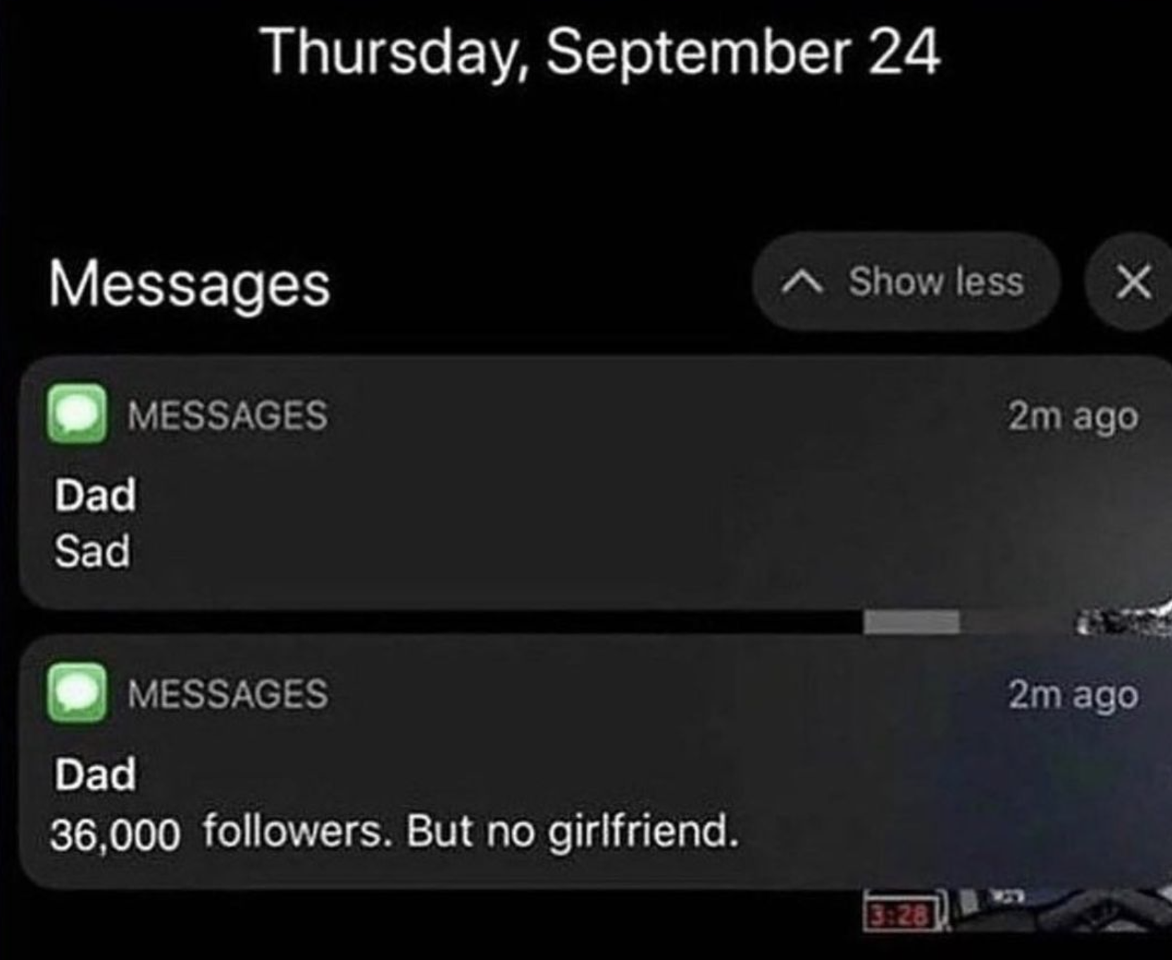 imessage from dad | Know Your Meme