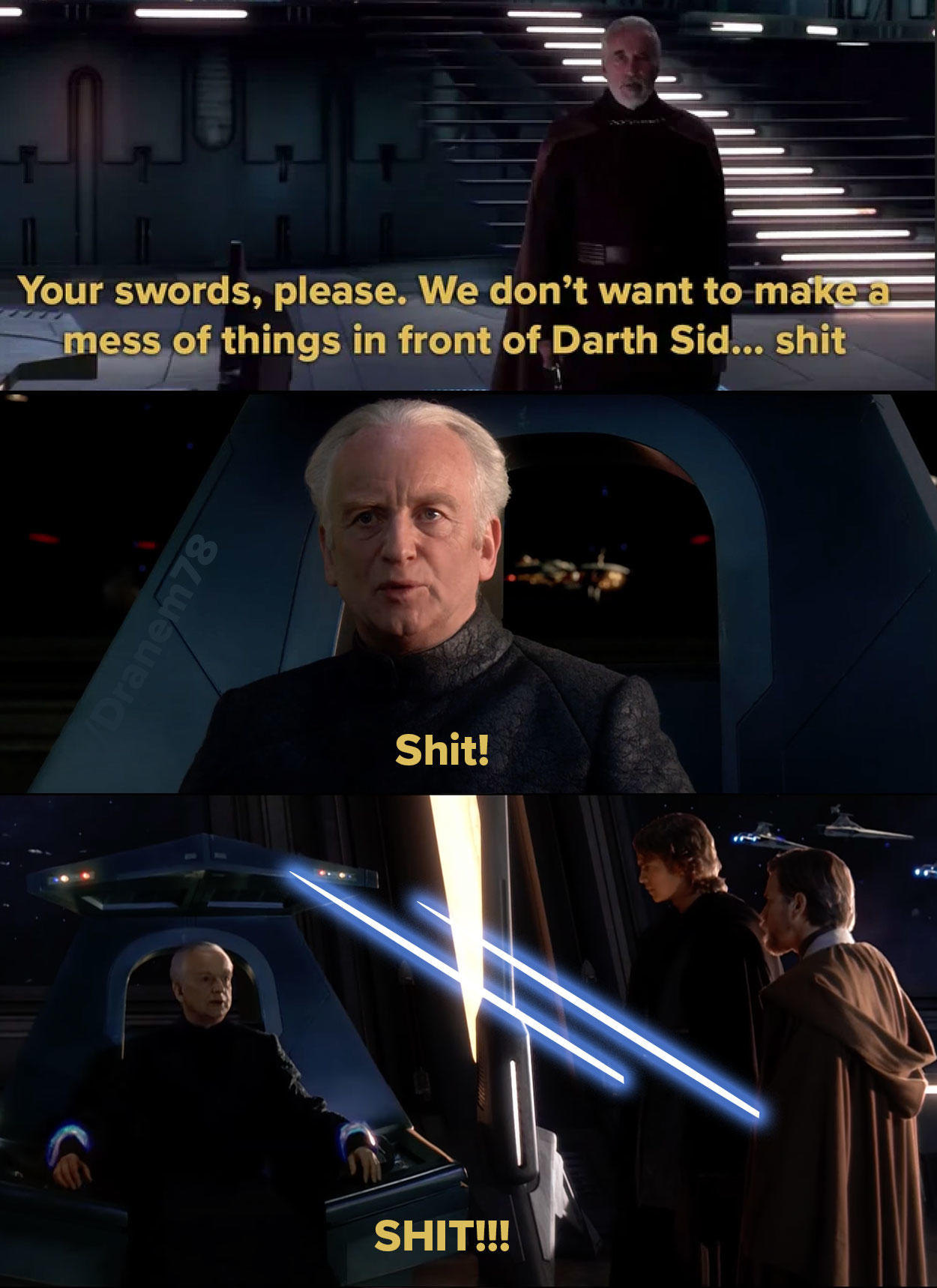 "Wait! I can explain!" | /r/PrequelMemes | Prequel Memes | Know Your Meme