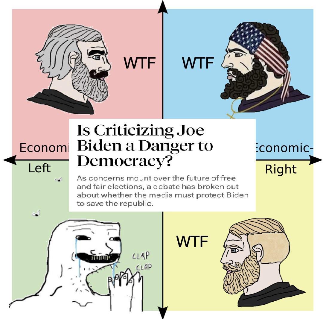 Criticizing Joe Biden is a threat to democracy. | /r ...