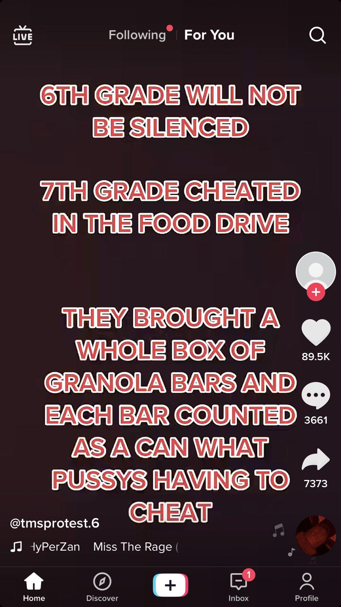 6th Grade Will Not Be Silenced TikTok Know Your Meme