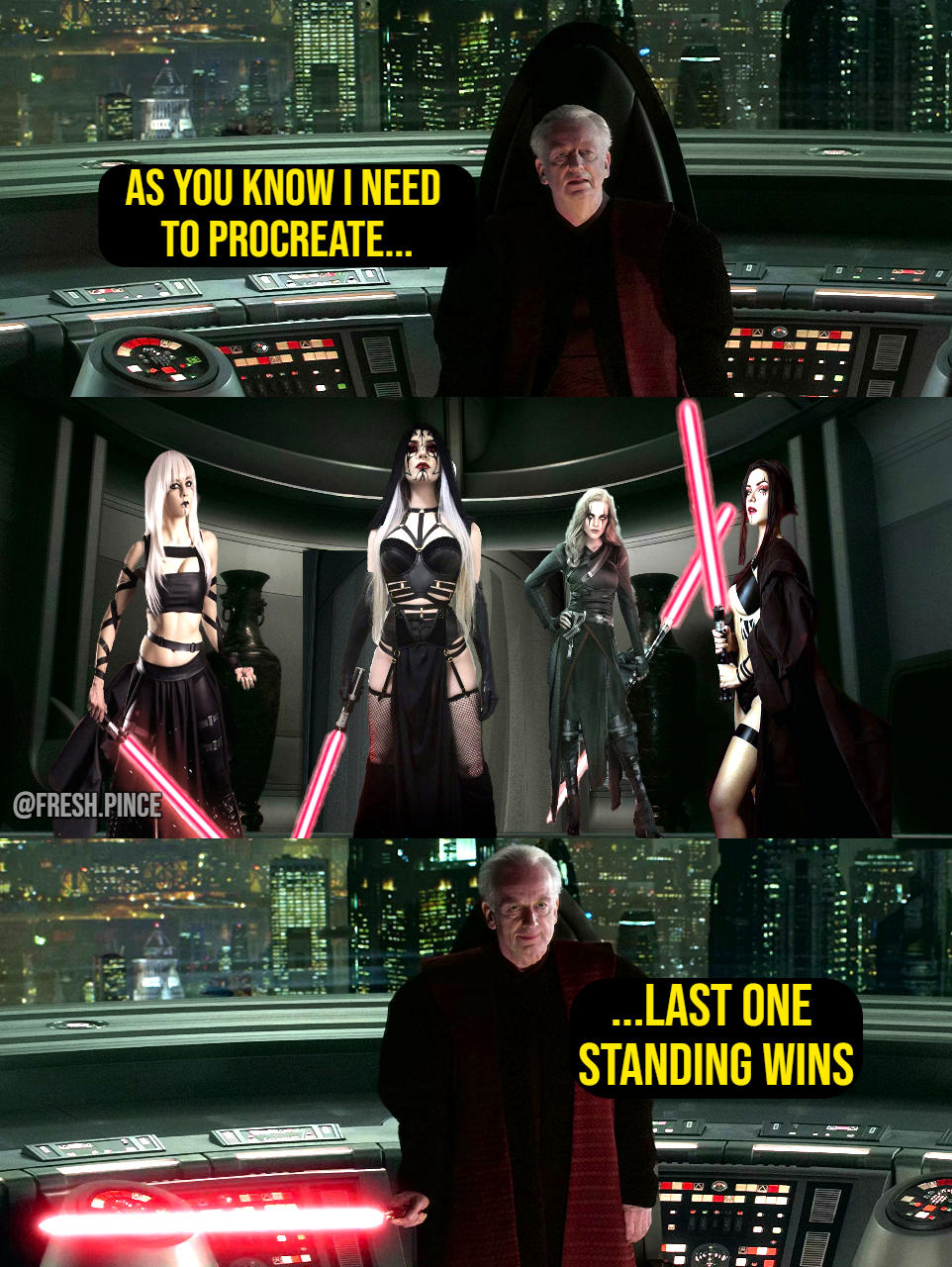 palp's concubine tryouts | /r/PrequelMemes | Prequel Memes | Know Your Meme