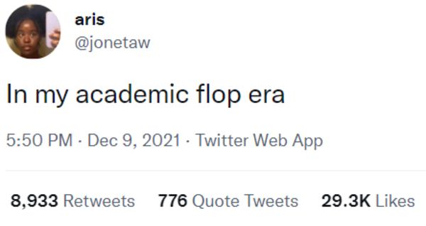 in my academic flop era | Flop Era | Know Your Meme