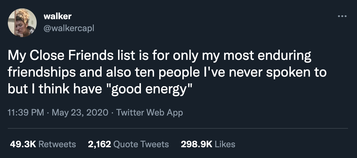 My Close Friends list is for only my most enduring friendships | Close ...