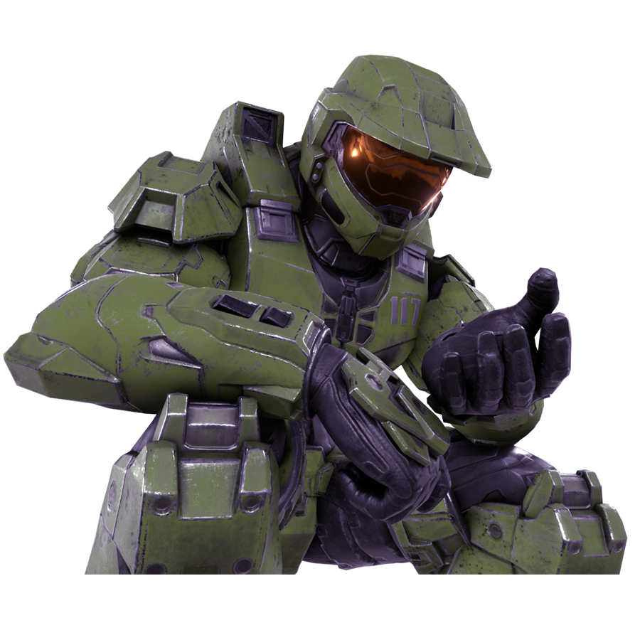 Master Chief Holding PNG Transparent Template | Master Chief | Know ...
