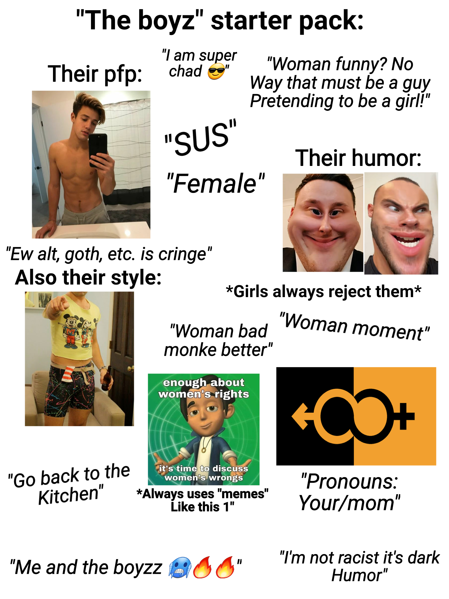 "the boyz" starter pack: | /r/starterpacks | Starter Packs | Know Your Meme