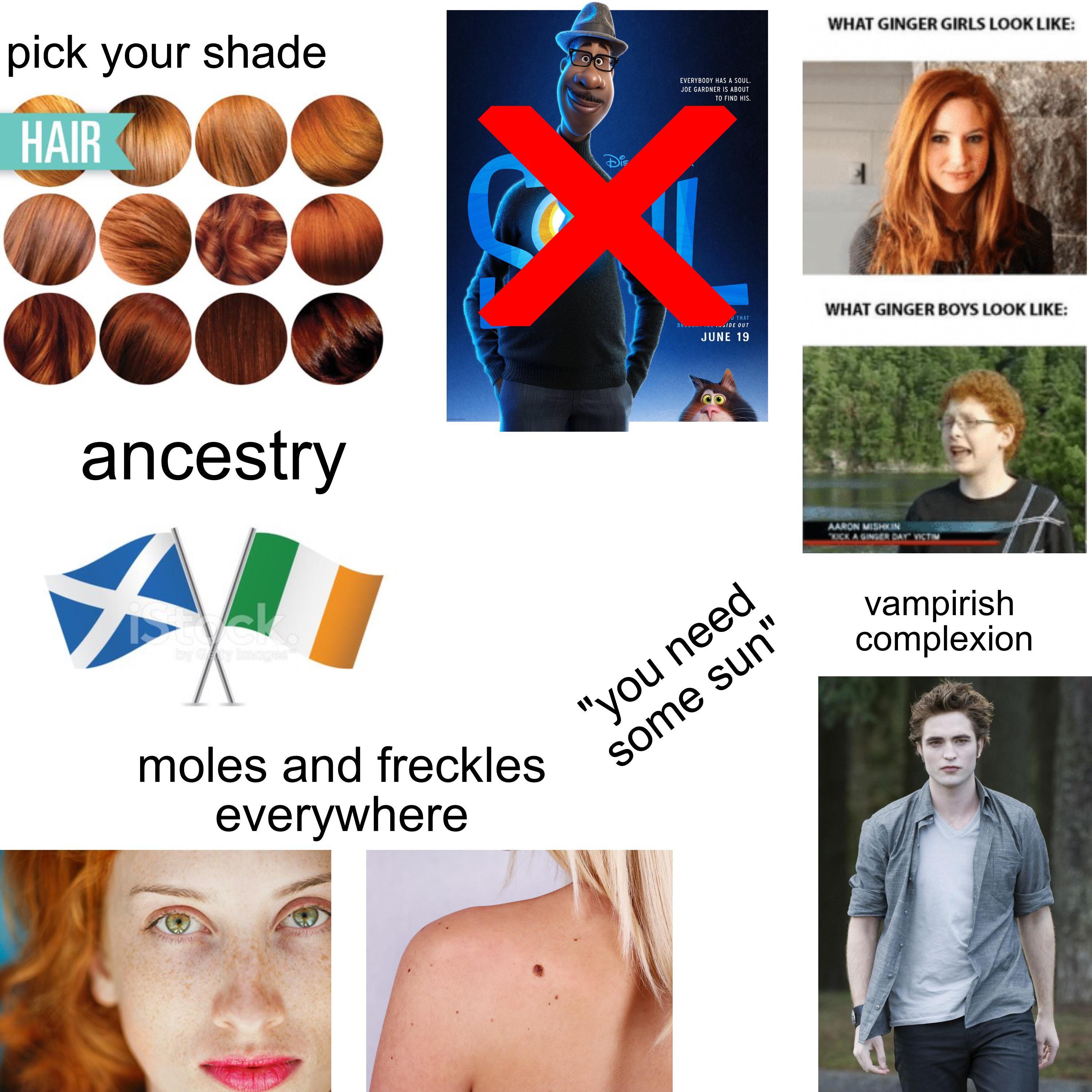 Natural red hair starterpack | /r/starterpacks | Starter Packs | Know ...