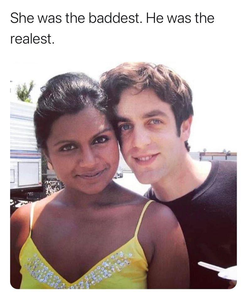mindy was the baddest BJ was the realest | She Was The Baddest, He Was ...