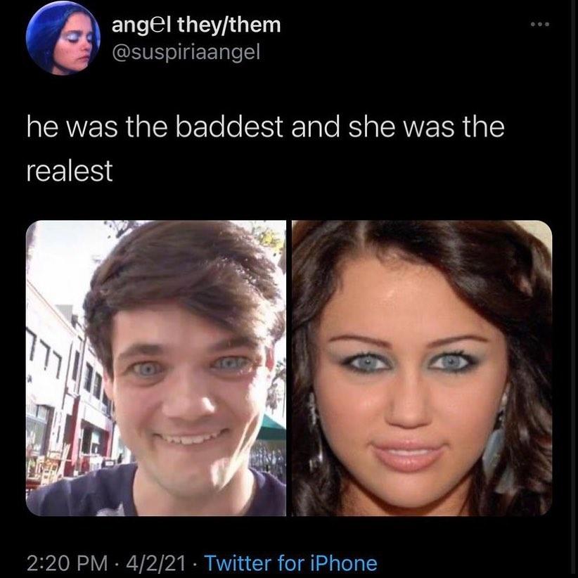 y’all are so quick with it jfc | She Was The Baddest, He Was The ...