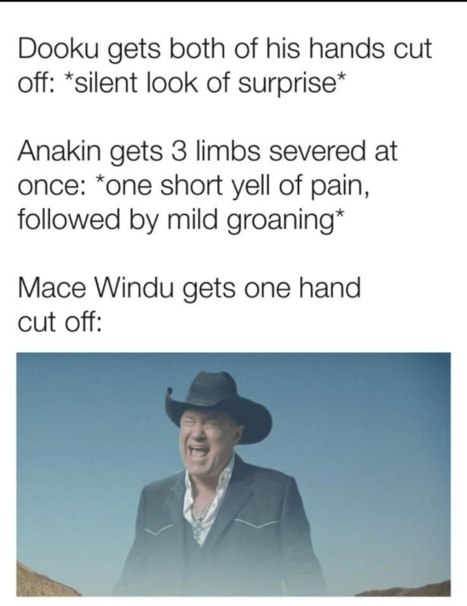 The Forceful cutting of limbs is a pathway to many abilities, one may ...