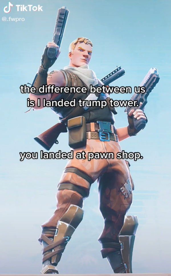 Dropping At Trump Tower Fortnite Sigma Grindset Quotes Know Your Meme Dropping At Trump Tower Fortnite Sigma Grindset Quotes Know Your Meme