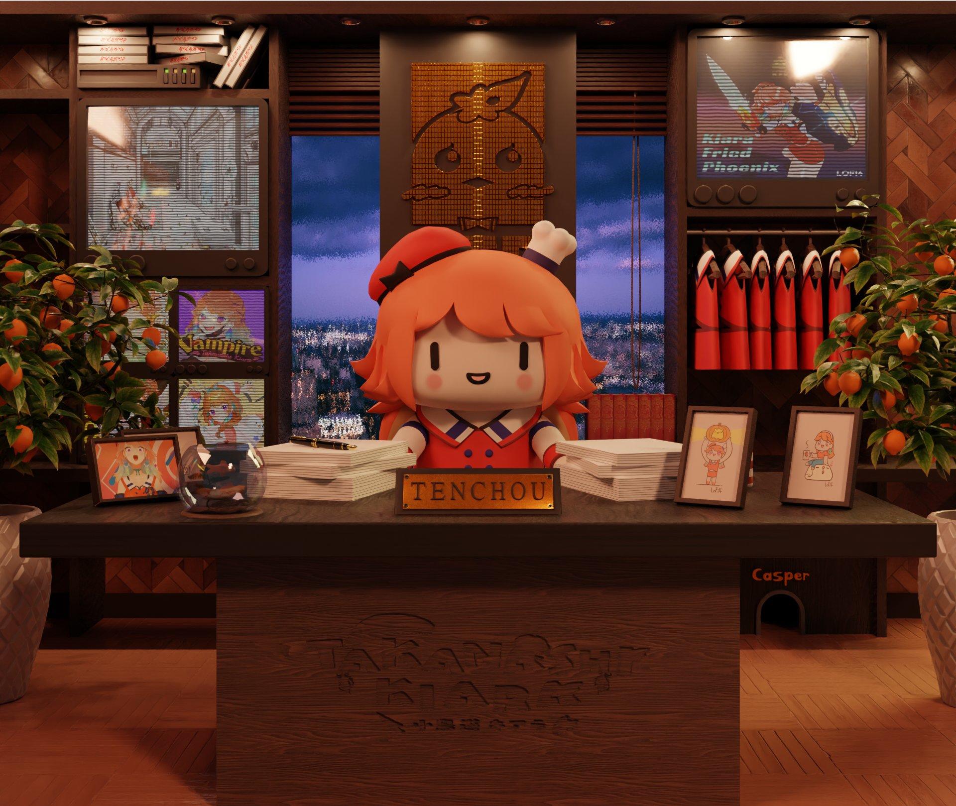 Kiara's office | Hololive | Know Your Meme