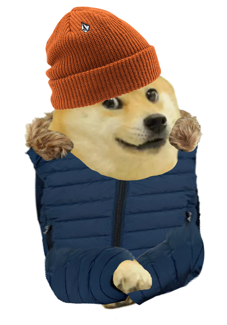 Winter Doge (Working on a project and made this for it, project should ...