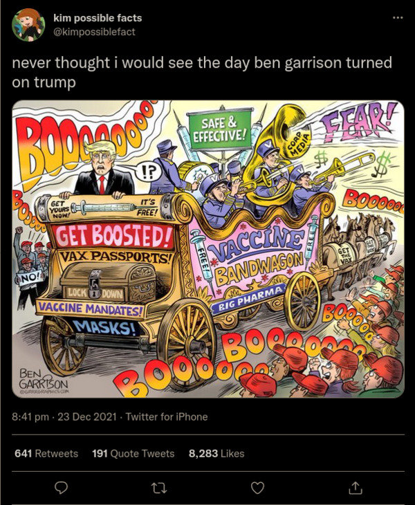 Betrayal 100% | Ben Garrison | Know Your Meme