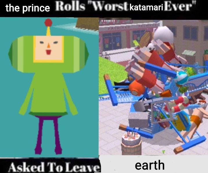 The Prince Rolls "Worst Katamari Ever" | Rolls "Worst Joint Ever ...