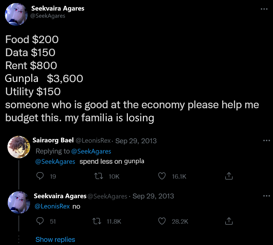 [Obscure reference] | Someone Who Is Good At The Economy Please Help Me ...