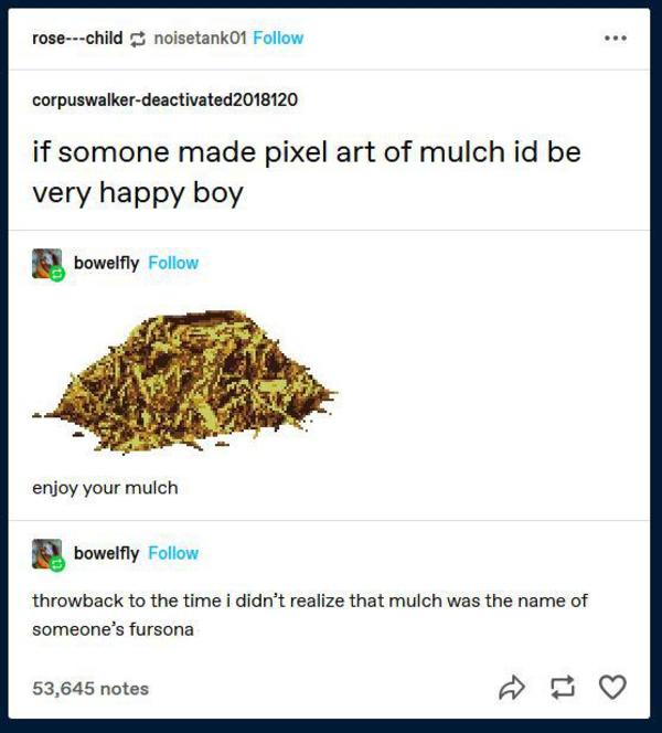 Mulch | Tumblr | Know Your Meme