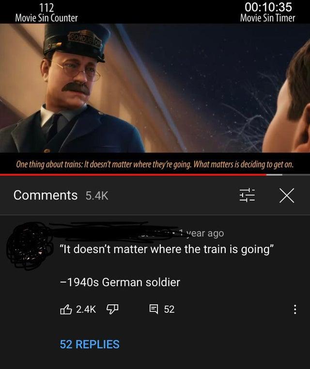 Cursed_Train | Cursed Comment | Know Your Meme