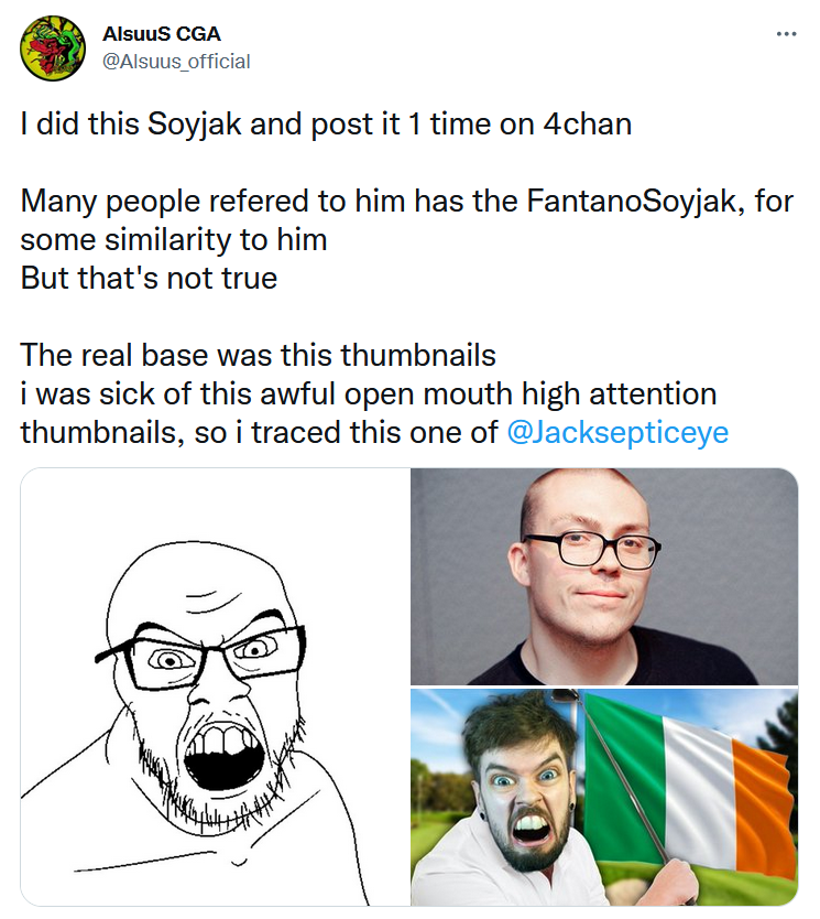 An origin for one of the most infamous soyjak variants | Soy Boy Face ...
