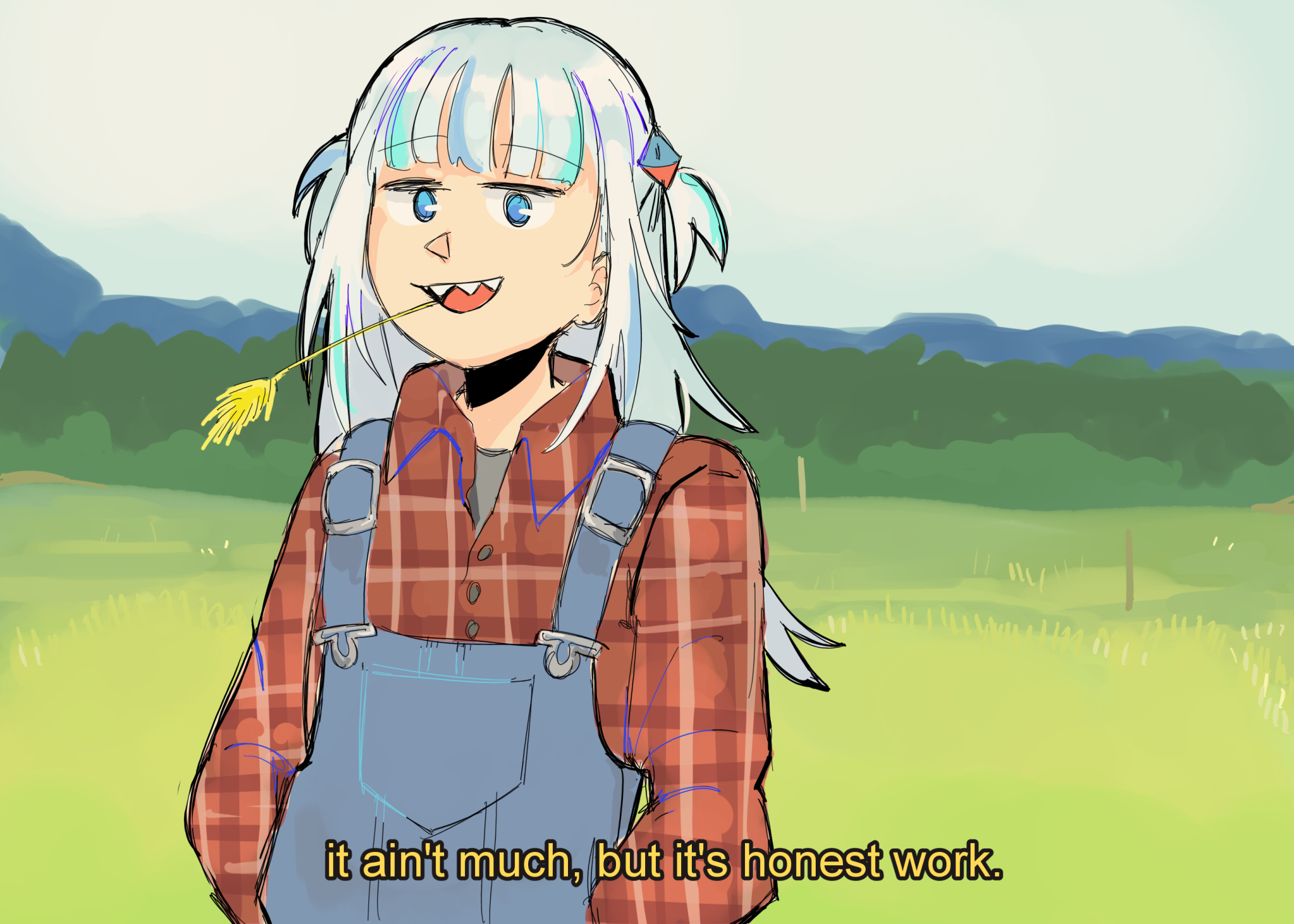 It Ain t Much But It s Honest Work Gawr Gura Know Your Meme it-ain-t-much-but-it-s-honest-work-gawr-gura-know-your-meme