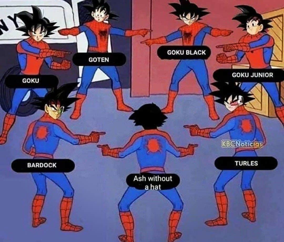 Goku lookalikes | Spider-Man Pointing at Spider-Man | Know Your Meme