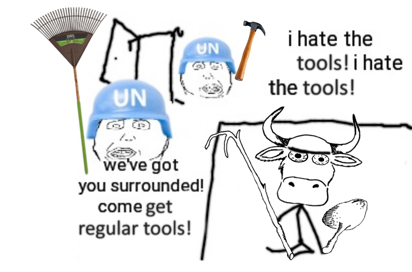 U.N tools | Cow Tools | Know Your Meme
